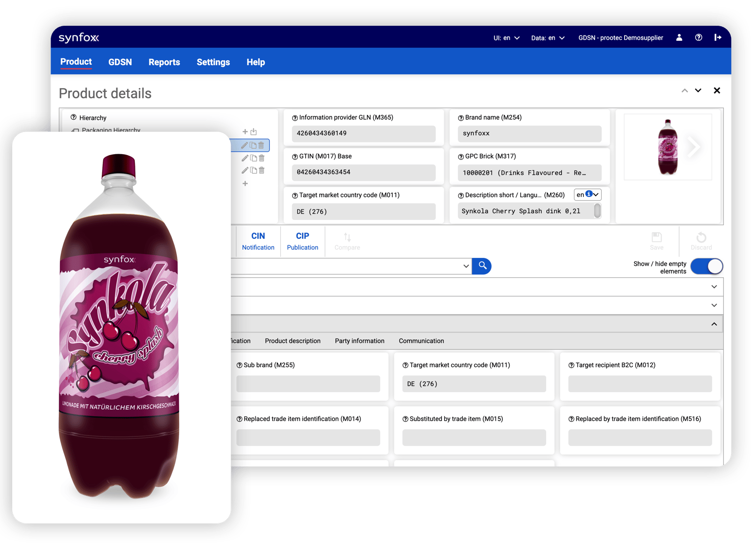 GS1 certified GDSN data pool | Systrion AG